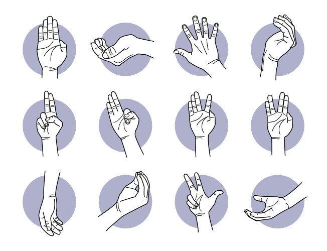 Four Fingers Vector Images (over 4,400)
