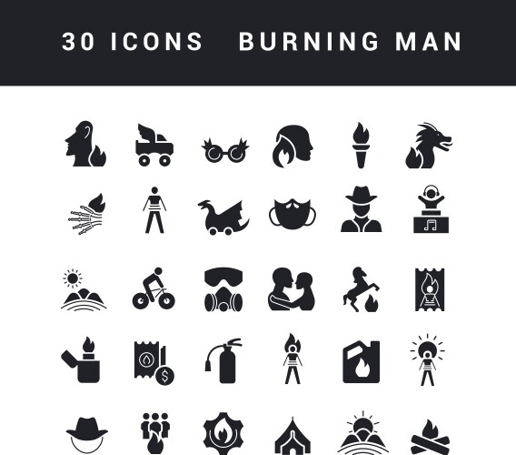 Burning Man Logo Vector Images (over 1,000)