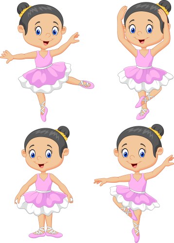 Cartoon girl dancing cinco de mayo celebration Vector Image