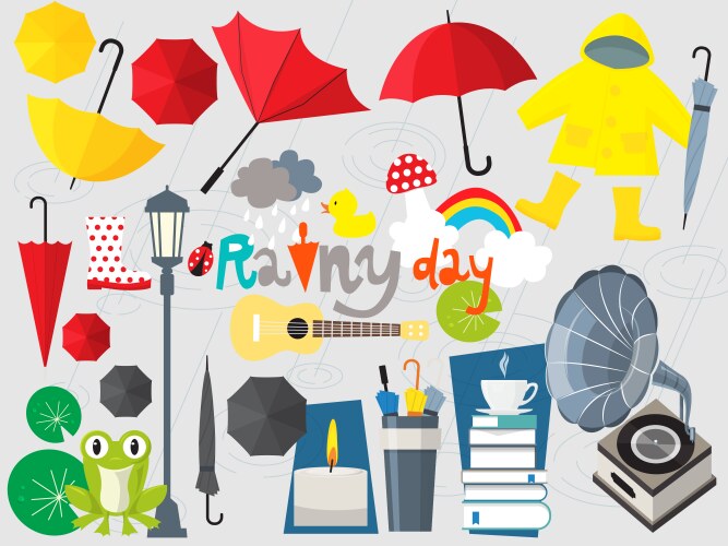 Rainy Day Cartoon Vector Images (over 2,700)
