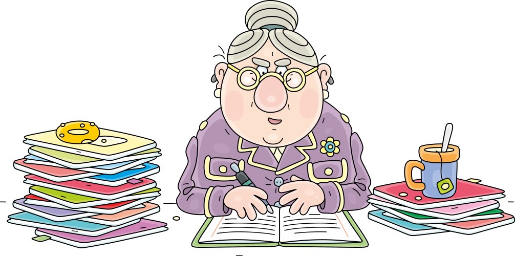 Cartoon Homework Vector Images (over 32,000)