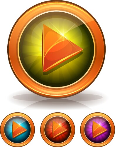 Start Game Button Play Vector Images (over 3,400)