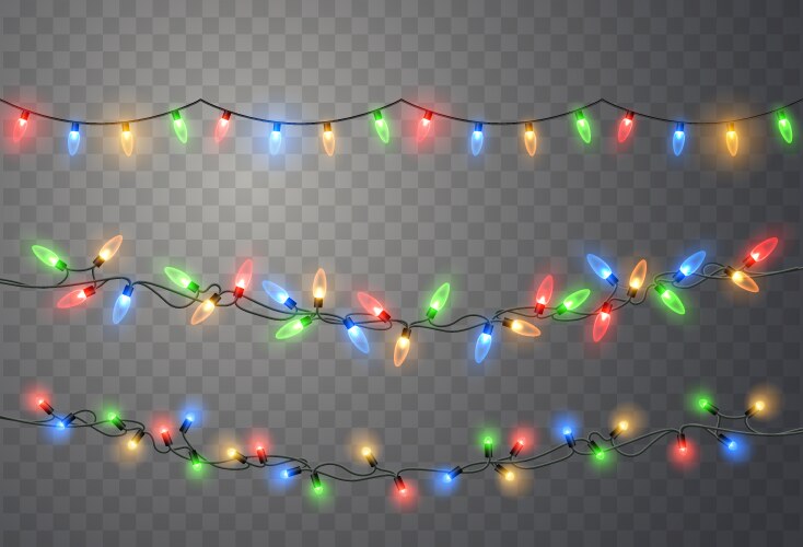 Christmas Lights Border Vector Images (over 27,000)