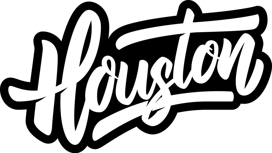 Lettering calligraphic poster with phrase Vector Image