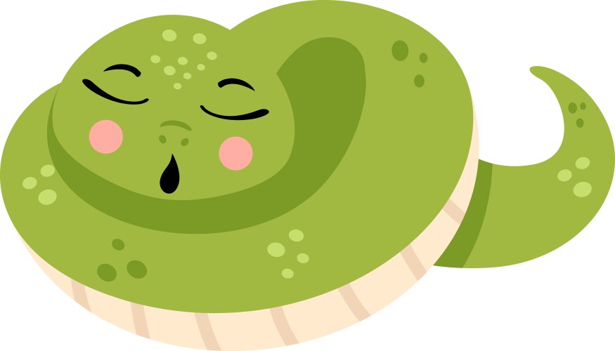 Snake Sleep Vector Images (over 130)