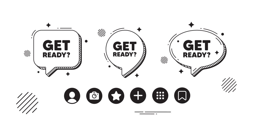 Get Ready Vector Images (over 1,600)