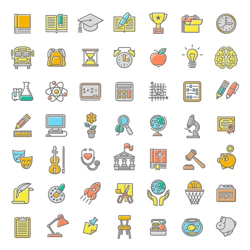 School Subjects Vector Images (over 14,000)