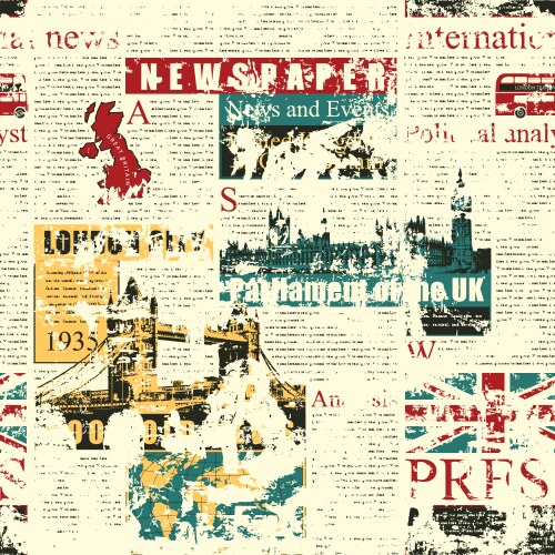 London travel elements Royalty Free Vector Image