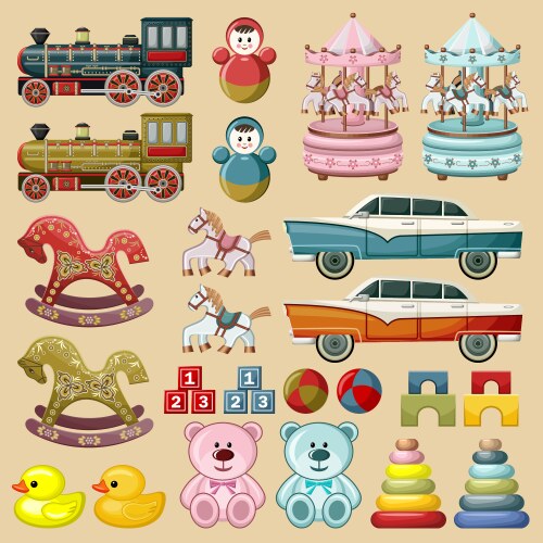 Toys Vector Images (over 550,000)
