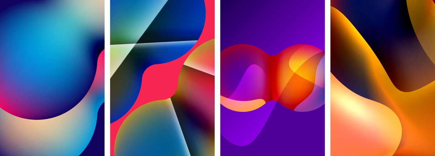 Abstract colors abstract backgrounds for Vector Image