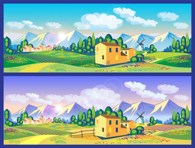 Cartoon Countryside Vector Images (over 37,000)