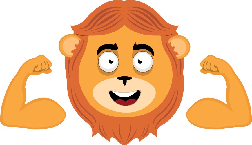 Muscle Lion Vector Images (over 390)