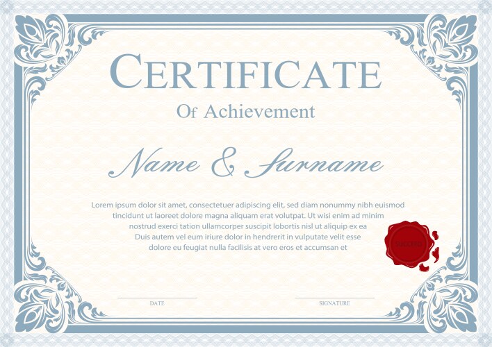 Certificate Background Vector Images (over 180,000)