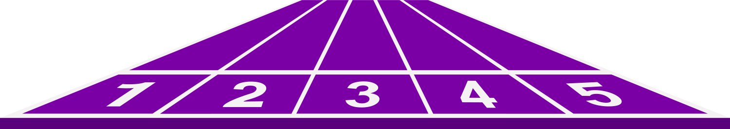 Running track Royalty Free Vector Image - VectorStock