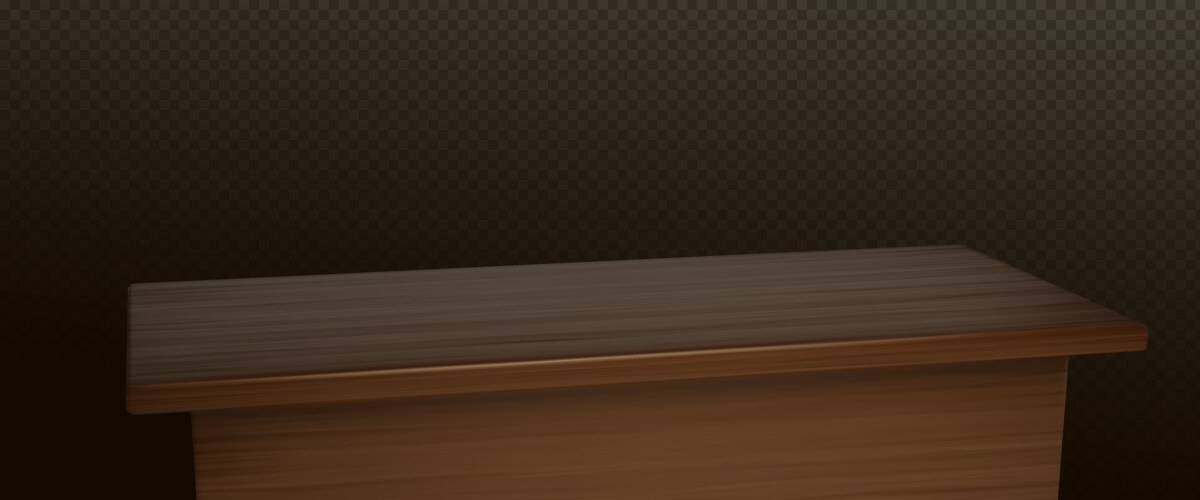 Realistic dark wooden texture Royalty Free Vector Image