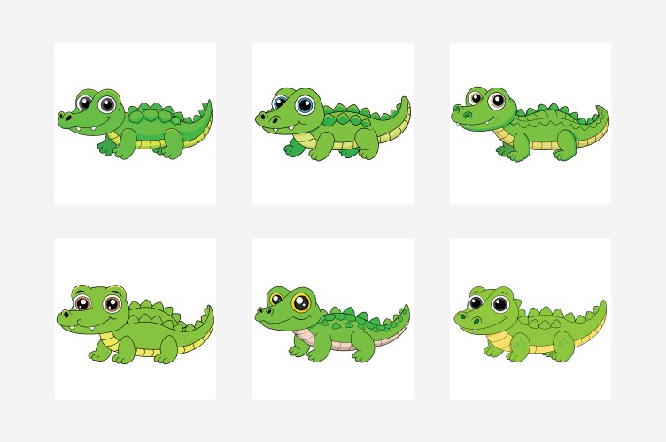 Green Alligator Vector Images (over 5,200)