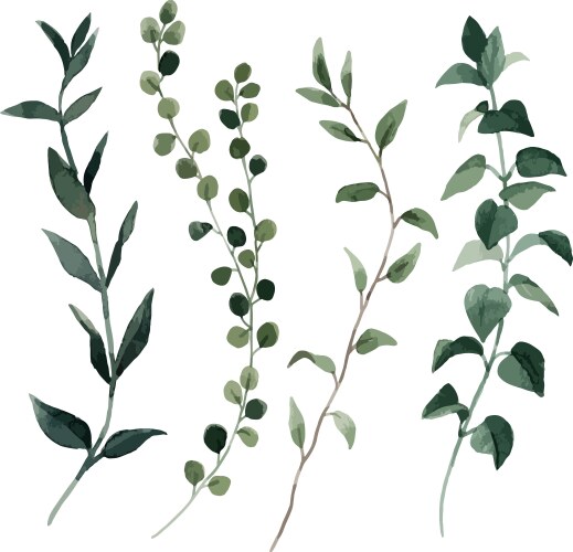 Beautiful clip art stock set Royalty Free Vector Image