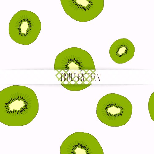 Kiwi slice icon design template isolated Vector Image
