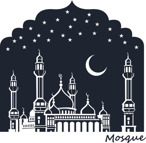 Mosque Vector Images & Graphics for Commercial Use | VectorStock