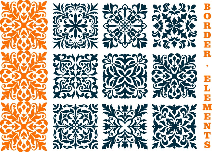 Floral Border Pattern Vector Images (over 160,000)