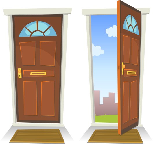 Open Door Cartoon Vector Images (over 8,800)