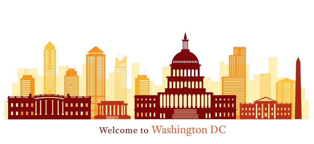 Washington Dc Skyline Vector Images (over 750)
