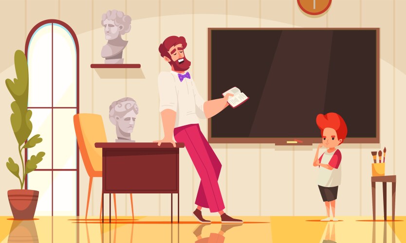 Teacher Cartoon Vector Images (over 46,000)