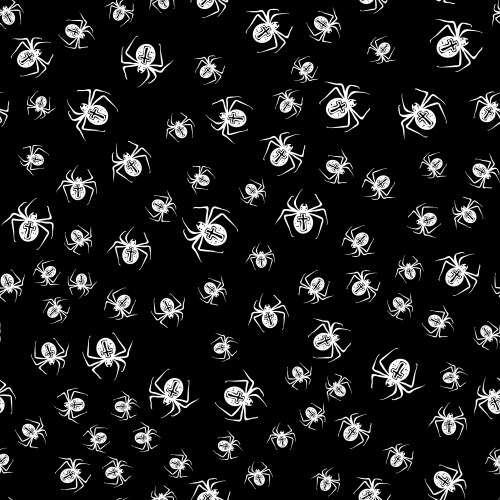 Seamless pattern of pixel bones halloween Vector Image