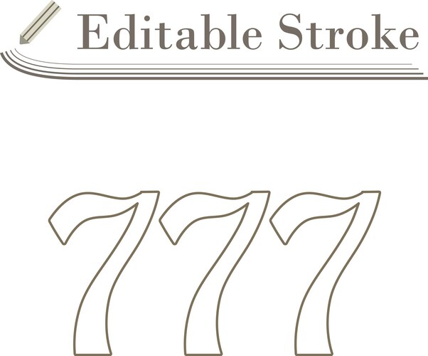 777 Vector Images (over 5,200)