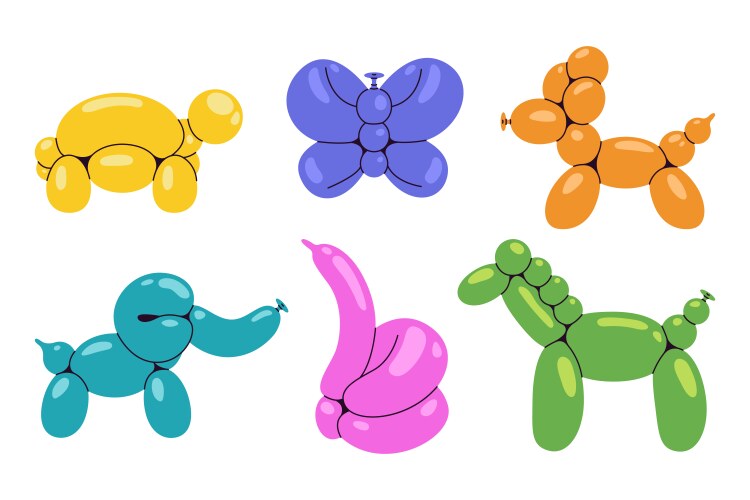 Baloon Dog Vector Images (32)