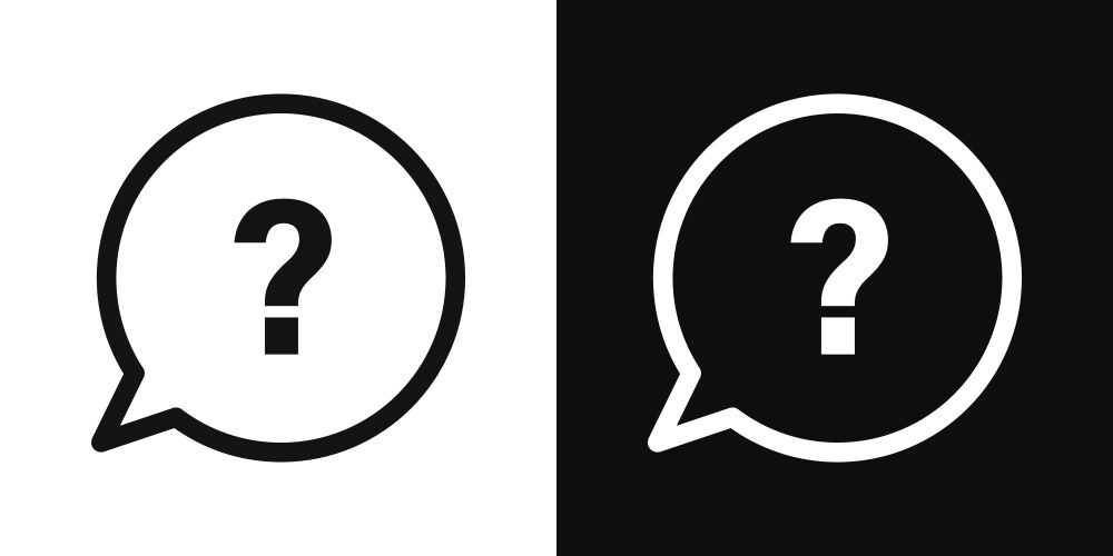 Interrogation icon Royalty Free Vector Image - VectorStock