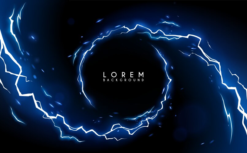 Lightning background Royalty Free Vector Image