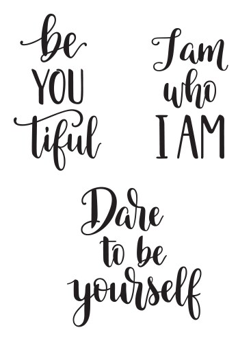 Friendship hand-lettering and calligraphy quote Vector Image