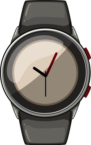 Smart watch set cartoon Royalty Free Vector Image