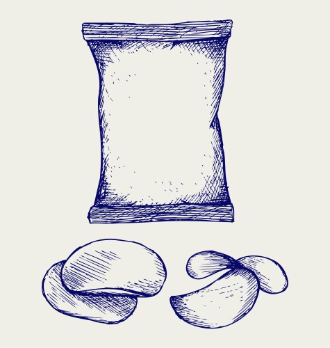 Chips Doodle Vector Images (over 3,700)