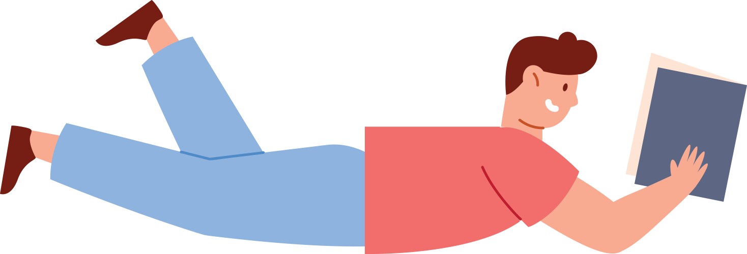 Book Reader Vector Images (over 26,000)