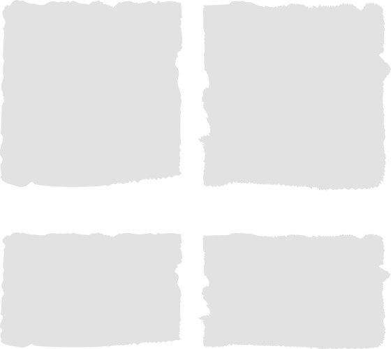 White torn damaged paper texture Royalty Free Vector Image