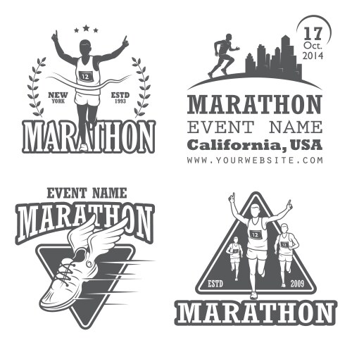Logos Marathon Vector Images (over 5,400)