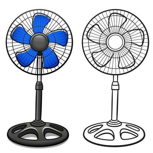 Fan Cartoon Vector Images (over 15,000)
