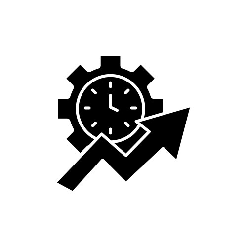Continuous improvement icon Royalty Free Vector Image