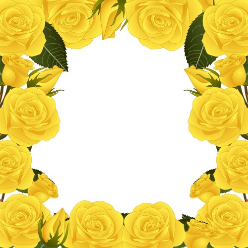 Yellow Flower Border Vector Images (over 15,000)
