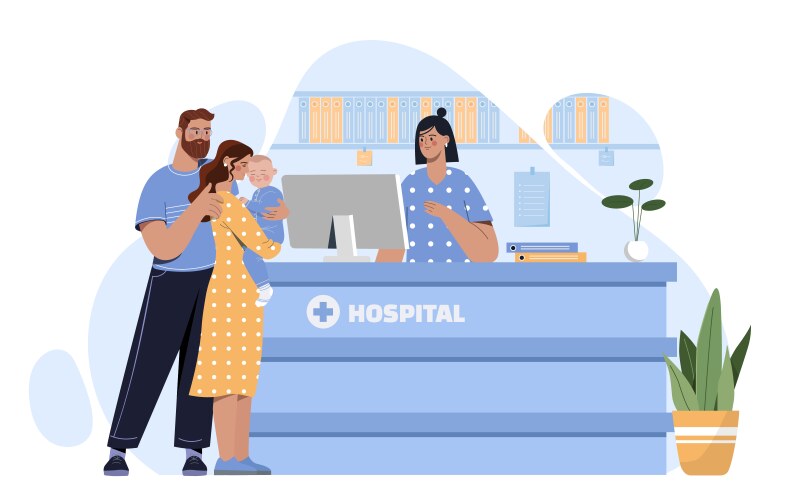 Hospital Management Vector Images (over 7,400)