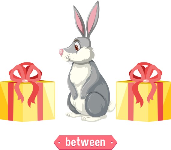 Preposition Between Vector Images (over 340)