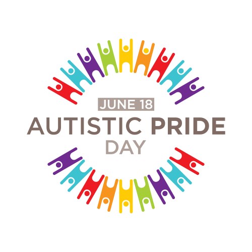 Autistic pride day Royalty Free Vector Image - VectorStock