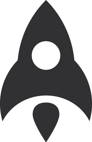 White and black photographer icon abstract Vector Image