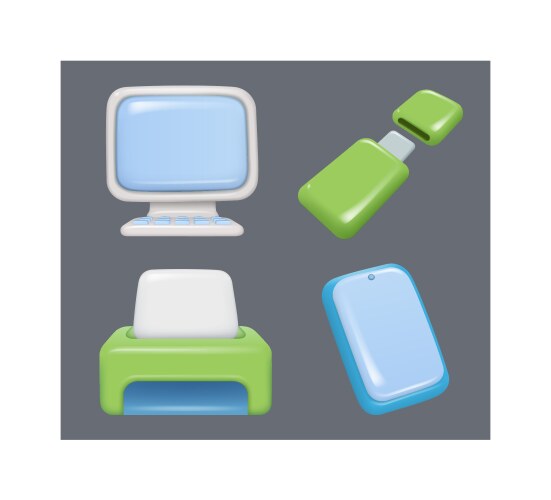 Computer Cartoon Vector Images (over 230,000)