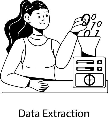 Data Extraction Icon Vector Images (over 1,000)