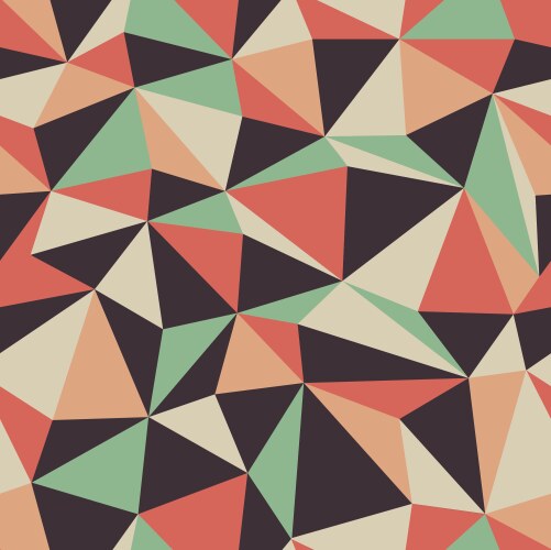 Vintage geometric seamless pattern Royalty Free Vector Image