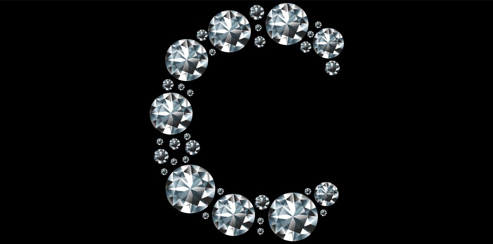 Rhinestone Letter Vector Images (over 160)