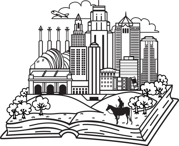 Kansas City Skyline Silhouette Vector Images (over 170)